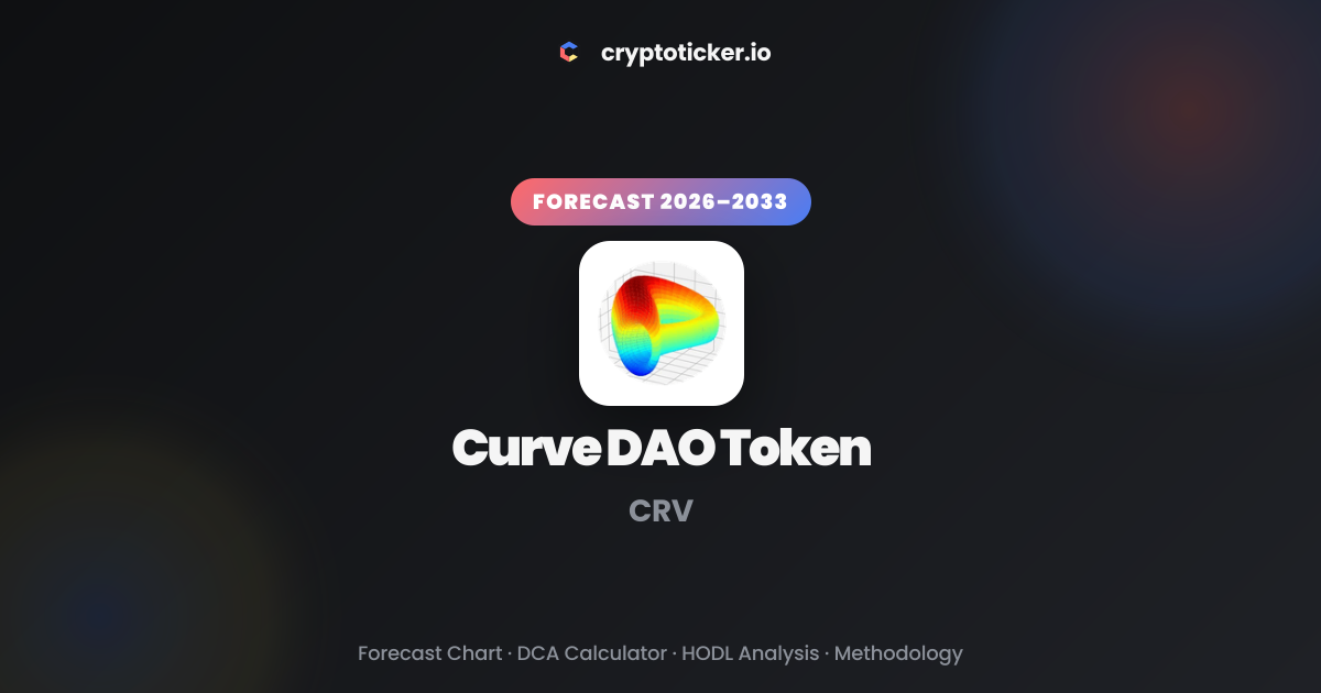 Curve DAO Token Prediction October 2026: CRV Checked | CryptoTicker.io